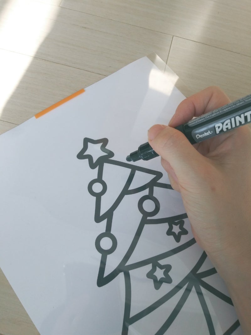 도안나눔 셀로판지 썬캐쳐 만들기 초간단 색깔놀이 해봤어요 네이버 블로그