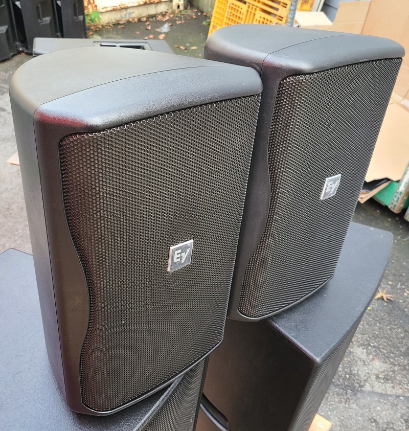 (품절)EV zx1i-100 8인치 아웃도어 중고스피커 : 네이버 블로그
