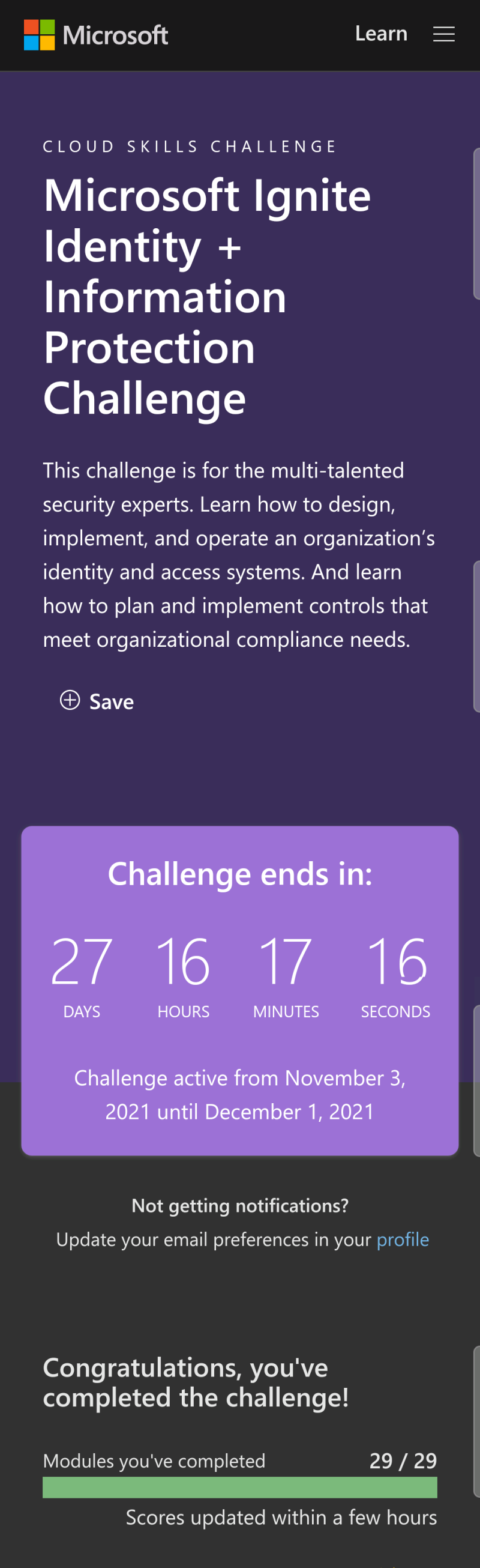 【종료】 Microsoft Ignite Cloud Skills Challenge November 2021 무료 시험 기회 : 네이버 블로그