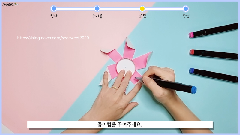 환경과 생활 종이컵 바람개비 만들기｜환경과 생활｜무료도안｜유아미술｜어린이집 미술｜유치원 미술｜초등미술｜엄마표미술놀이｜집콕미술