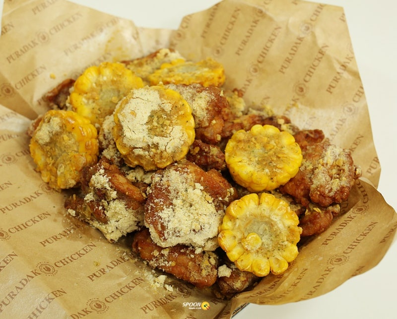 푸라닭치킨 신메뉴 콘소메이징 순살 가격 맛 네이버 블로그