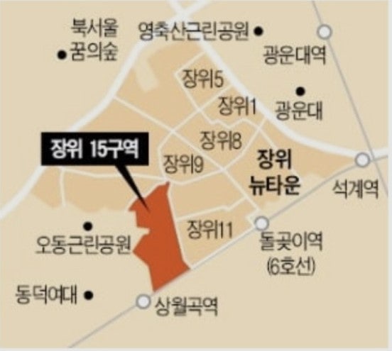 장위뉴타운 구역별 재개발 추진상황 뉴타운대장 장위4구역 Gs자이 일반분양가일반분양시기장위4구역내 삼익아파트 매물 네이버 블로그
