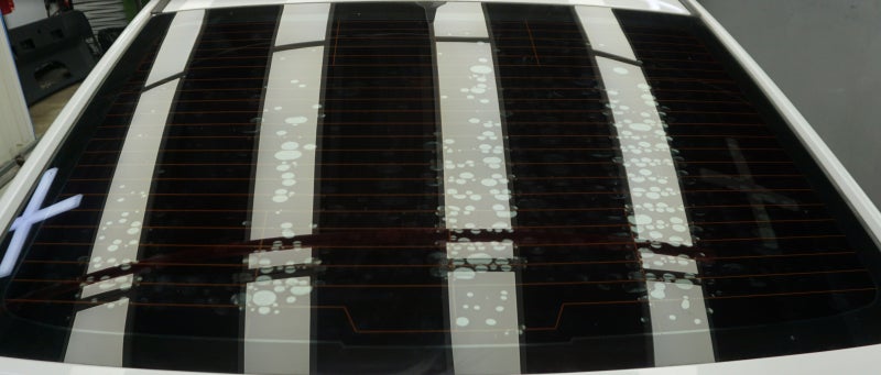 현대 Lf 소나타 공기 방울 생긴 뒷유리 열선손상 없이 썬팅제거 후 열차단 썬팅 강서구썬팅 전문 썬가드부천점 네이버 블로그