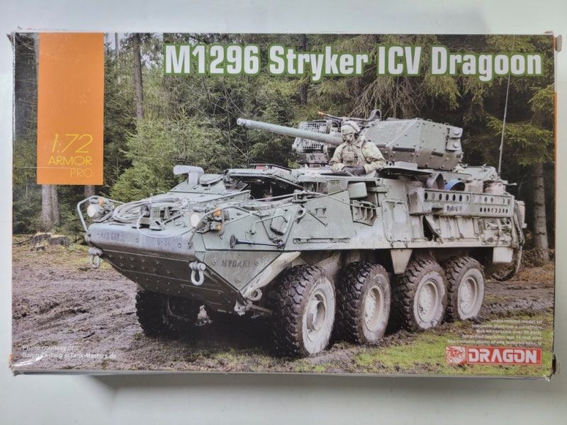 [키트리뷰]"DRAGON"M1296 ICV DREGOON STRYKER 1/72 : 네이버 블로그