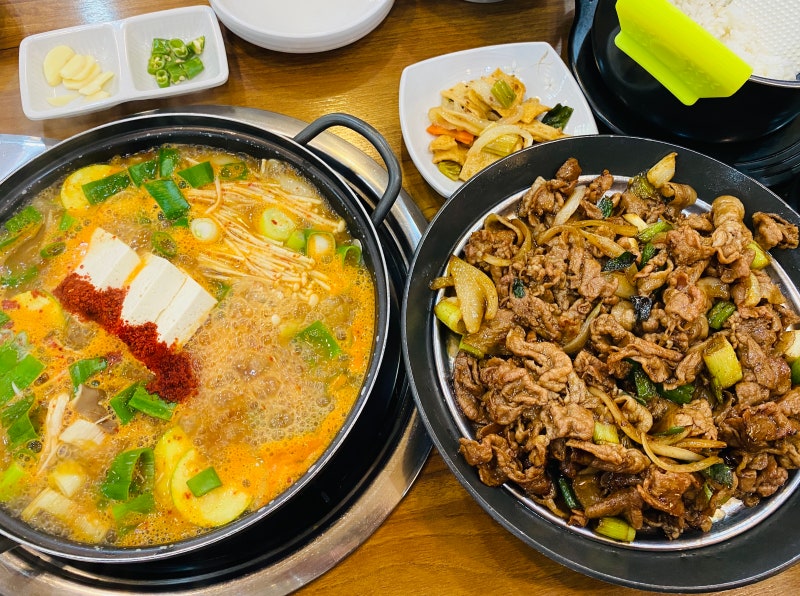 오창 쌈밥 맛집 풍차두루치기 간장돼지불고기 쌈정식 쌈야채무한리필 네이버 블로그