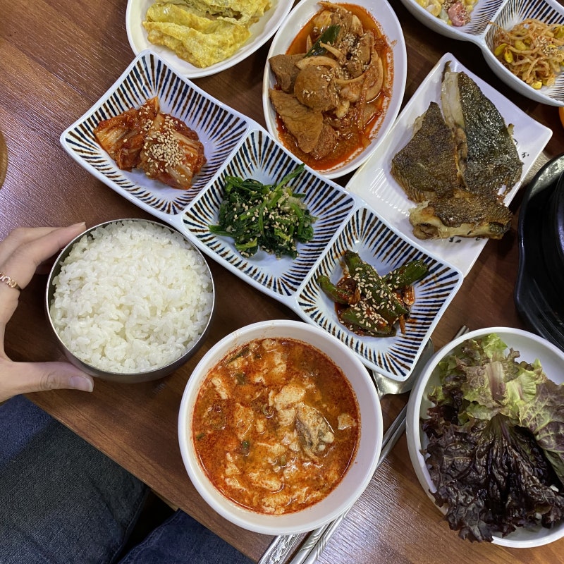 마산 합성동 밥집 은영이식당 숨은맛집 네이버 블로그