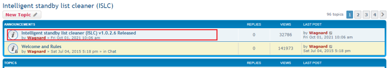 유휴상태 메모리 등 정리 및 반응 속도(주기) 향상 :: ISLC 소개 및 사용법 : 네이버 블로그