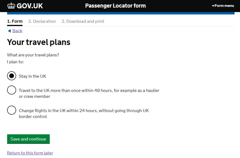 코시국 유럽_영국 가기 전 필요한 것들과 PLF(Passenger Locator Form)작성하기 : 네이버 블로그