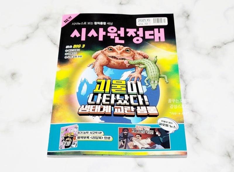 초등시사잡지 사고력과 논술력을 높이는 시사원정대 네이버 블로그