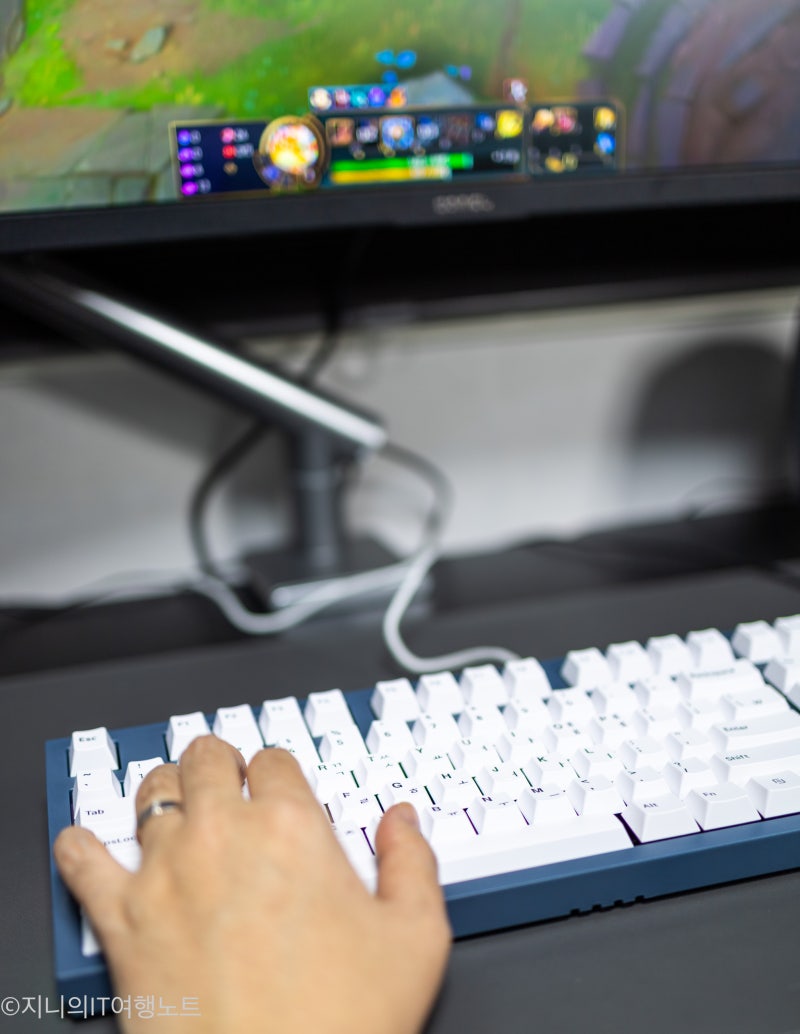 예쁜 텐키리스 게이밍키보드, MX 스위치로 타건감까지! ABKO K660M TKL : 네이버 블로그