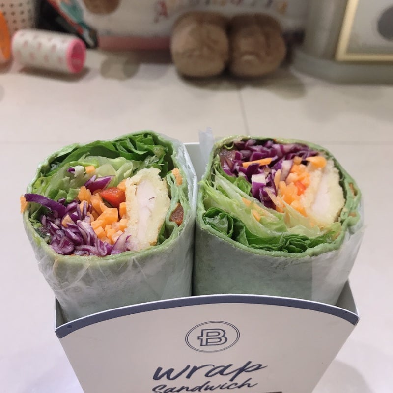 파리바게트 샌드위치 추천 ·· 건강한 치킨커틀릿 샐러드랩 And 런치 샌드위치 영양정보 칼로리 알레르기 정보 네이버 블로그
