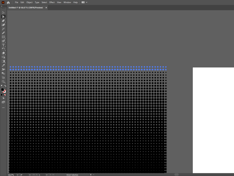 일러스트레이터 Ai 그라데이션 도트패턴무늬 쉽게 만들기그라디언트gradient Tool 이용해 만드는 방법포토샵연동