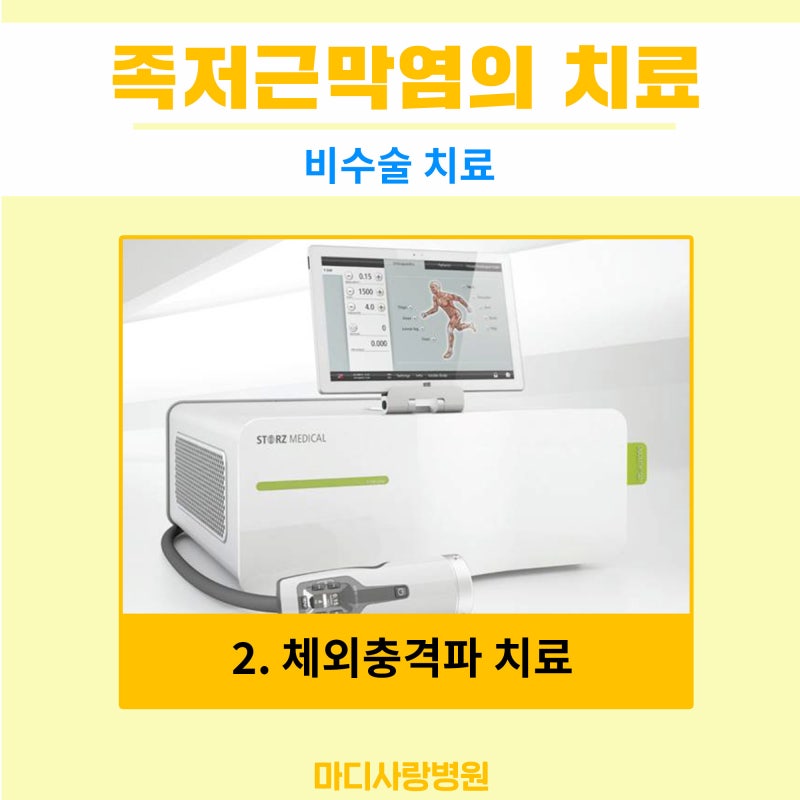 청주족저근막염 초기치료가 중요한 이유 네이버 블로그
