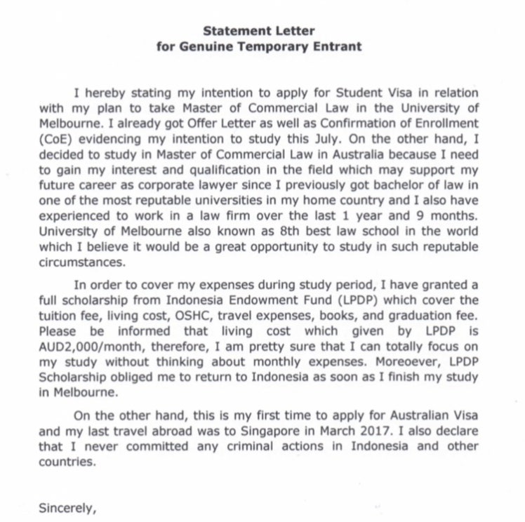 호주 학생비자 준비를 위한 올바른 GTE Statement 작성 가이드 : 네이버 블로그