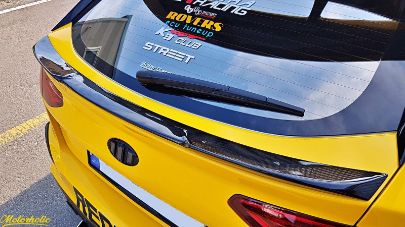 K3 GT STANCE 리얼 카본 스포일러 튜닝 by 모터홀릭 : 네이버 블로그
