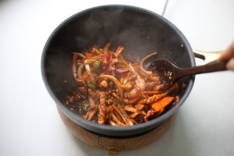백종원 오징어볶음 레시피 요리 불맛 나는 오징어볶음 양념 네이버 블로그