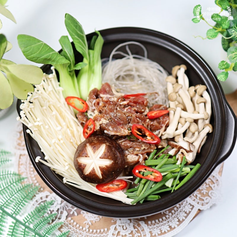 뚝배기불고기 뚝불 찐맛있는 소불고기 양념 레시피 소고기 요리 네이버 블로그