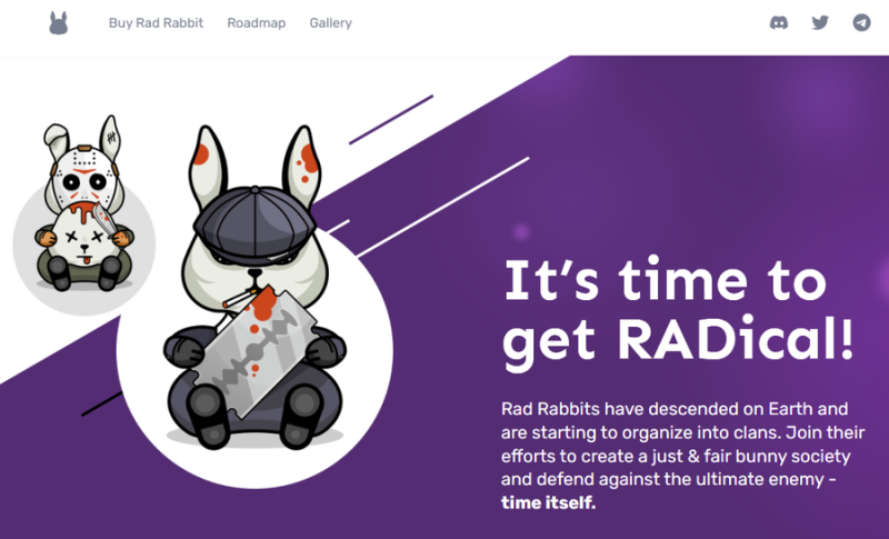 문래빗 코인 (AAA) 생명공학 블록체인 Rad rabbit NFT 세일 프로젝트 소개 : 네이버 블로그