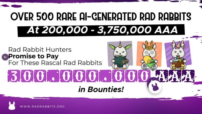 문래빗 코인 (AAA) 생명공학 블록체인 Rad rabbit NFT 세일 프로젝트 소개 : 네이버 블로그