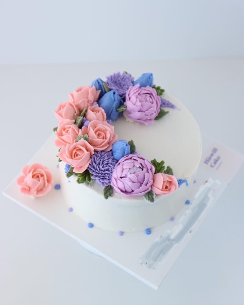 가든파티버터크림케이크생일케이크숙대케이크용산케이크경리단케이크 네이버 블로그