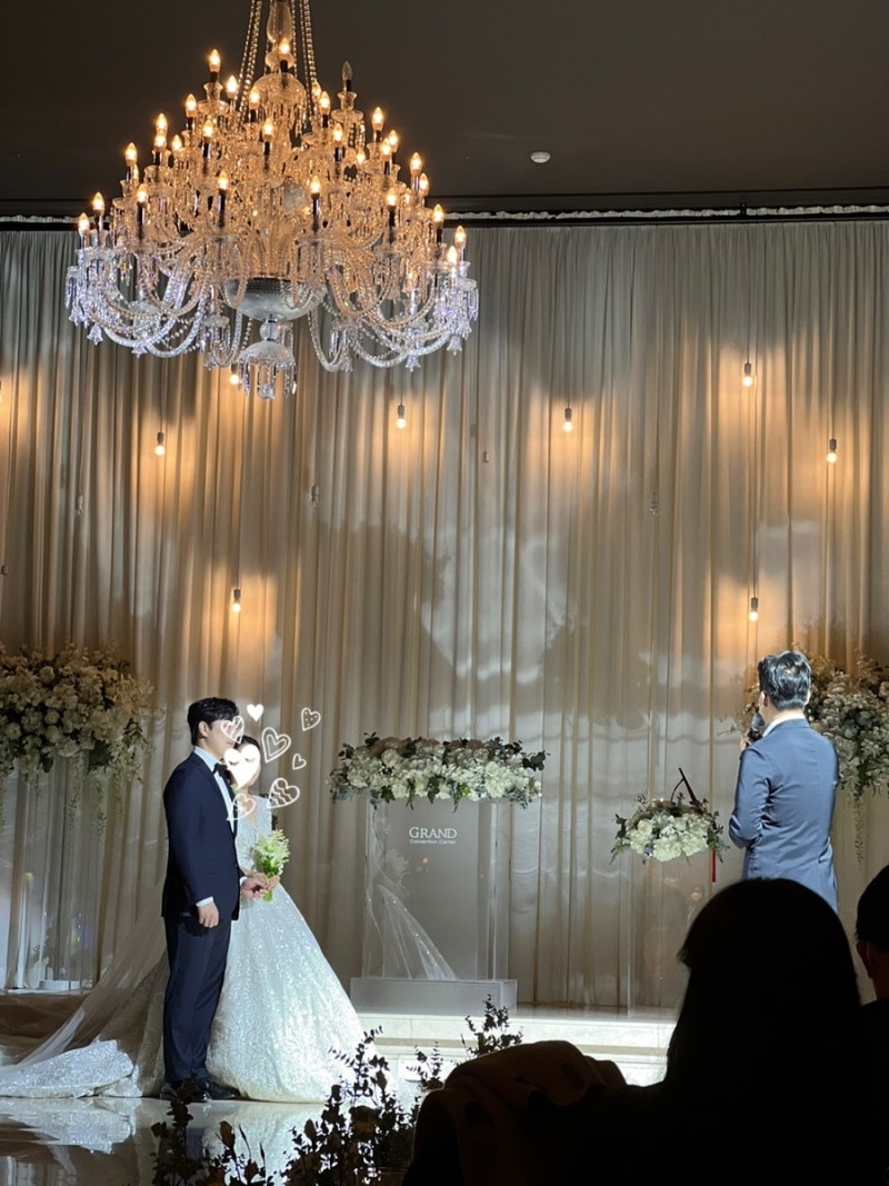 당산역 그랜드컨벤션 본식 후기 그랜드홀 웨딩홀 네이버 블로그