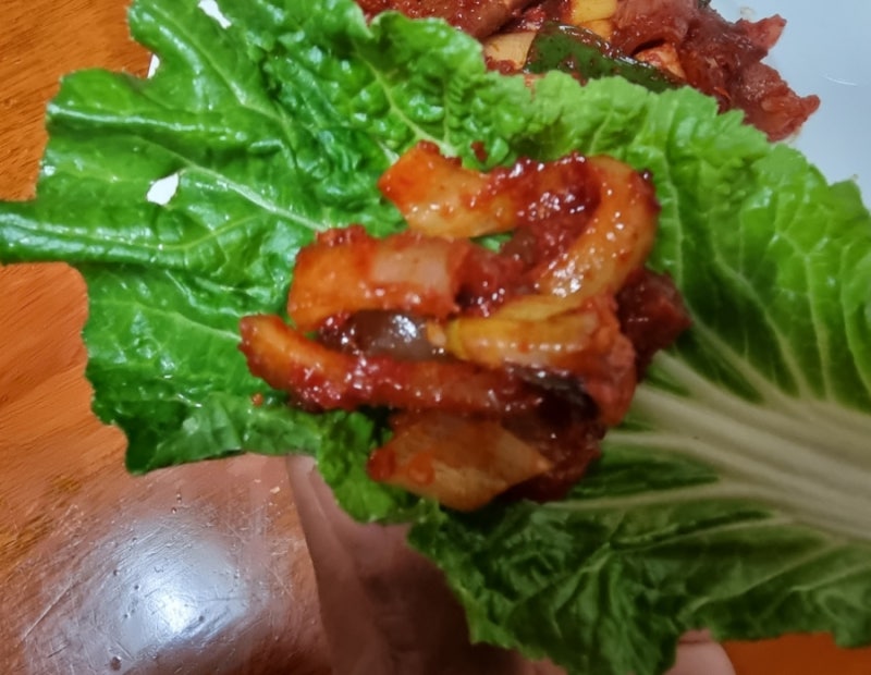 돼지 껍데기 집에서 맛있게 만드는 법 매콤하고 고소하면서 쫀득한 돼지껍질 요리 양념 레시피 제대로 먹어봅니다 네이버 블로그