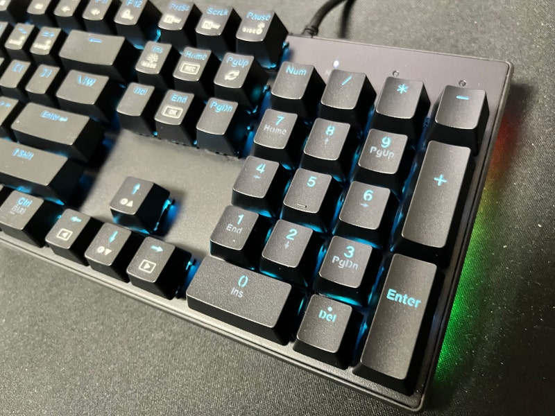 [키보드] 가성비 좋은 COX CK450 게이밍 키보드를 구입-청축을 처음 써보다 : 네이버 블로그