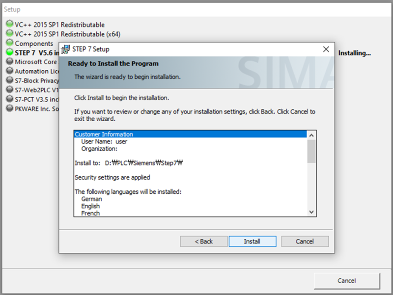Window10 SIEMENS STEP7 Install. (윈도우 10 지멘스 스텝7 설치 방법 및 과정) : 네이버 블로그