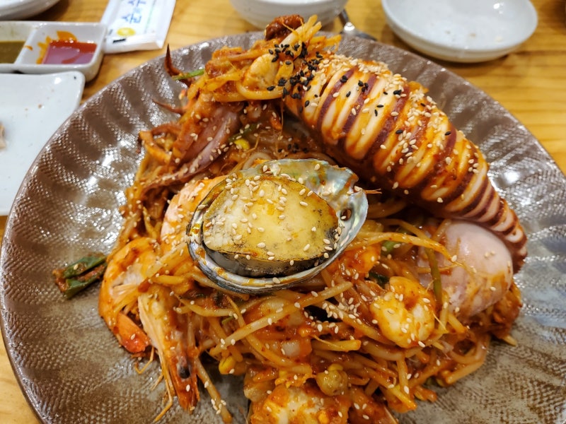 [부산 온천천 안락동 맛집] 싱싱한 해물아구찜이 맛있는 "오복가해물찜" : 네이버 블로그