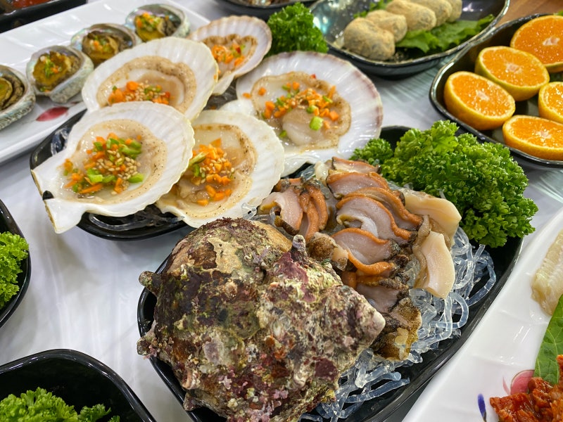 전남자은도맛집 상다리부서지는 백길천사횟집 네이버 블로그