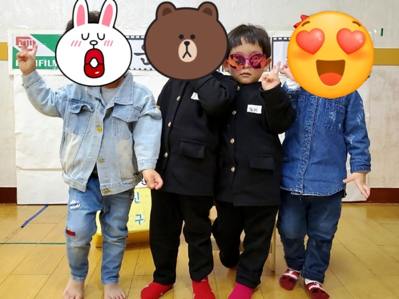 46개월아기 어린이집 복고데이 행사 어린이 복고의상은 네이버 블로그