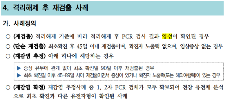 코로나 확진자 격리해제후 양성나오는경우 전파력 일상생활 가능파헤치기 네이버 블로그