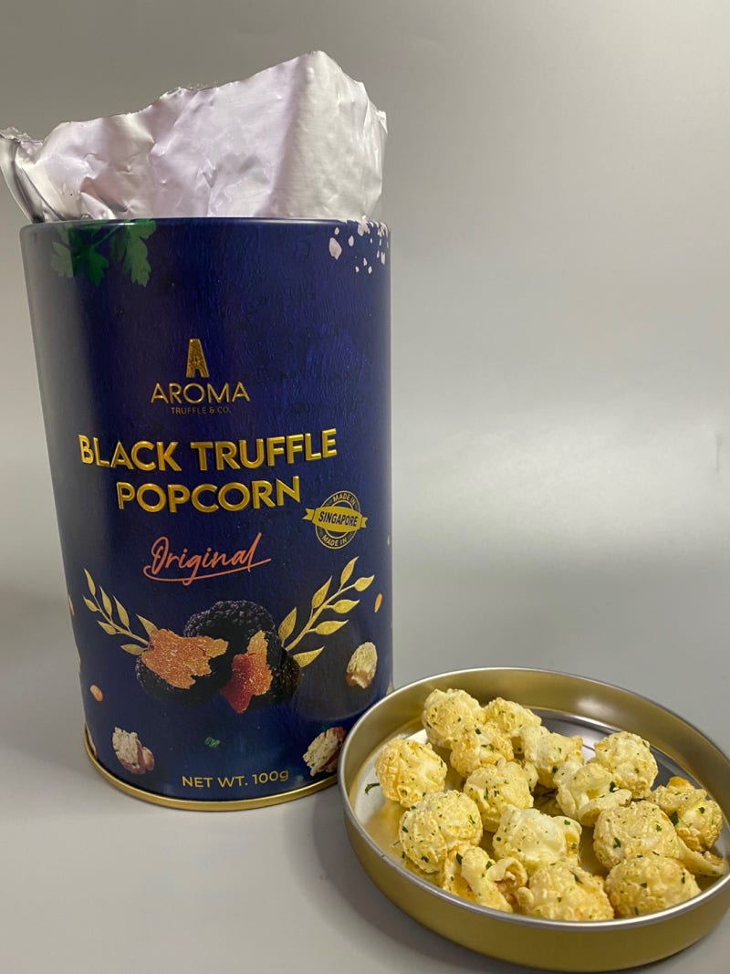 판도라의 상자, 아로마 블랙 트러플 팝콘 오리지널 뚜껑을 열다(AROMA BLACK TRUFFLE POPCORN) : 네이버 블로그