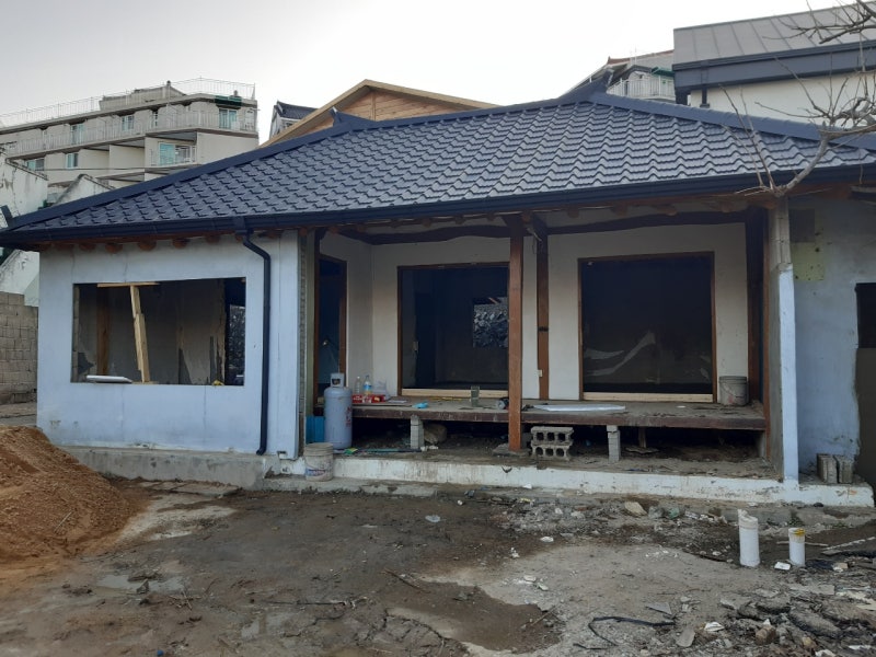가인건축 공간인테리어 경남 김해 한옥 촌집리모델링~ 공사현장 Feat 무료견적 의뢰방법 And 3d도면 구현 네이버 블로그