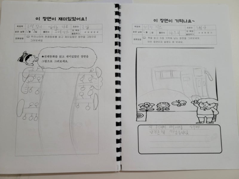 초등 저학년 독서록 독서기록장 아이에게 맞춰 만들어보세요 독서록 양식 공유 네이버 블로그