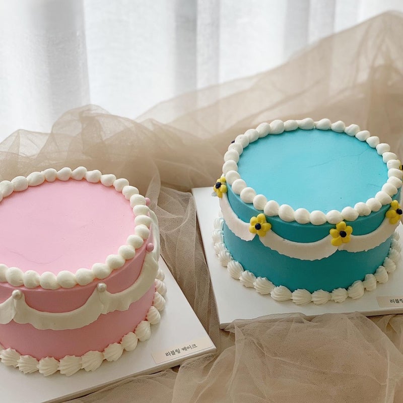 부산레터링케이크/서면레터링케이크/전포레터링케이크/ 리블링케이크 / 심플 디자인 케이크 : 네이버 블로그