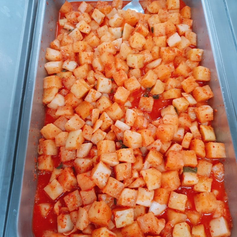 단체급식 메뉴모음완전 특식한방갈비탕 오징어초무침 파스타샐러드 깻잎전 해물완자전 만들기12월 구내식당 식단표와 레시피