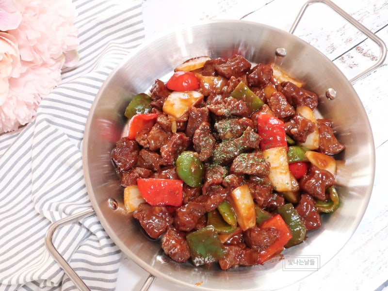 찹스테이크 만들기 소고기 부채살 스테이크 요리 맛보장 소스 네이버 블로그