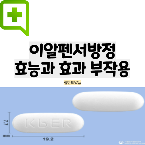 이알펜서방정 효능 및 효과 성분 부작용 정리 네이버 블로그