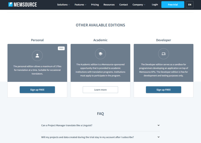 번역툴 Memsource 무료 버전 사용하기 (체험판 아님) : 네이버 블로그