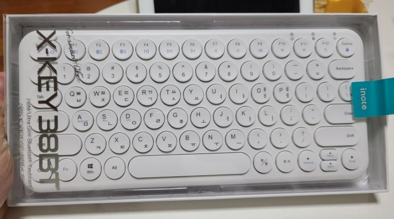 inote 블루투스 키보드 X-KEY 38BT 리뷰 및 사용방법 : 네이버 블로그