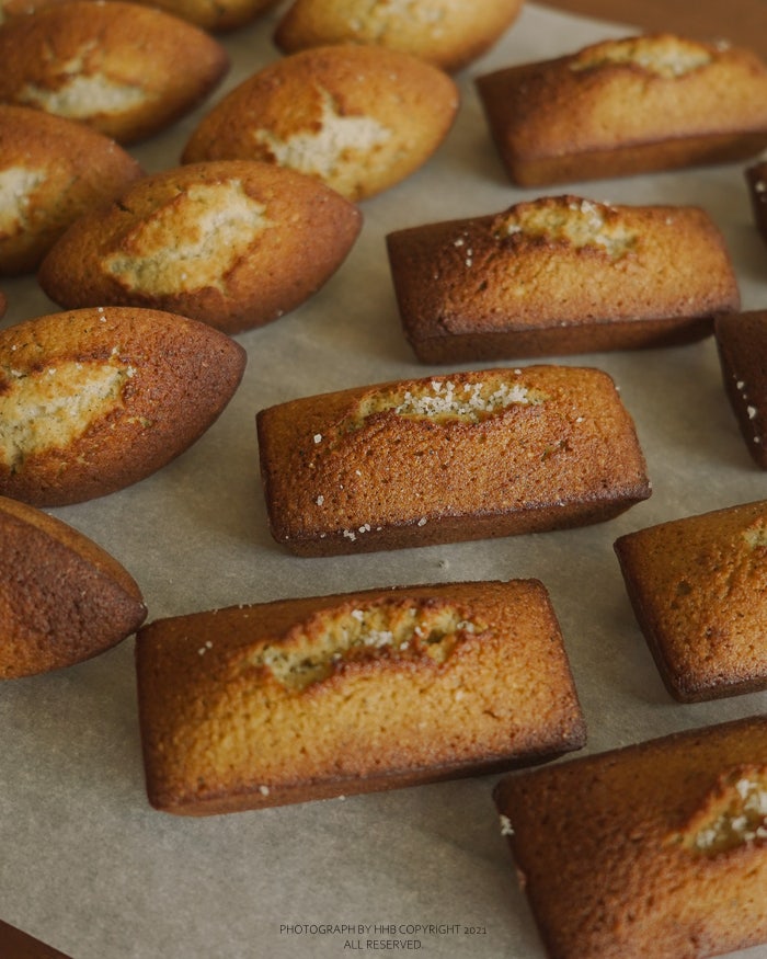 [영상] 소금 바닐라 휘낭시에 만들기 :: Salted vanilla financier : 네이버 블로그