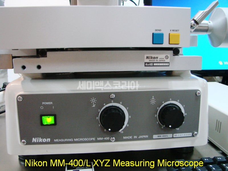 [니콘 중고 공구현미경] Nikon MM-400/L Measuring Microscope : 네이버 블로그