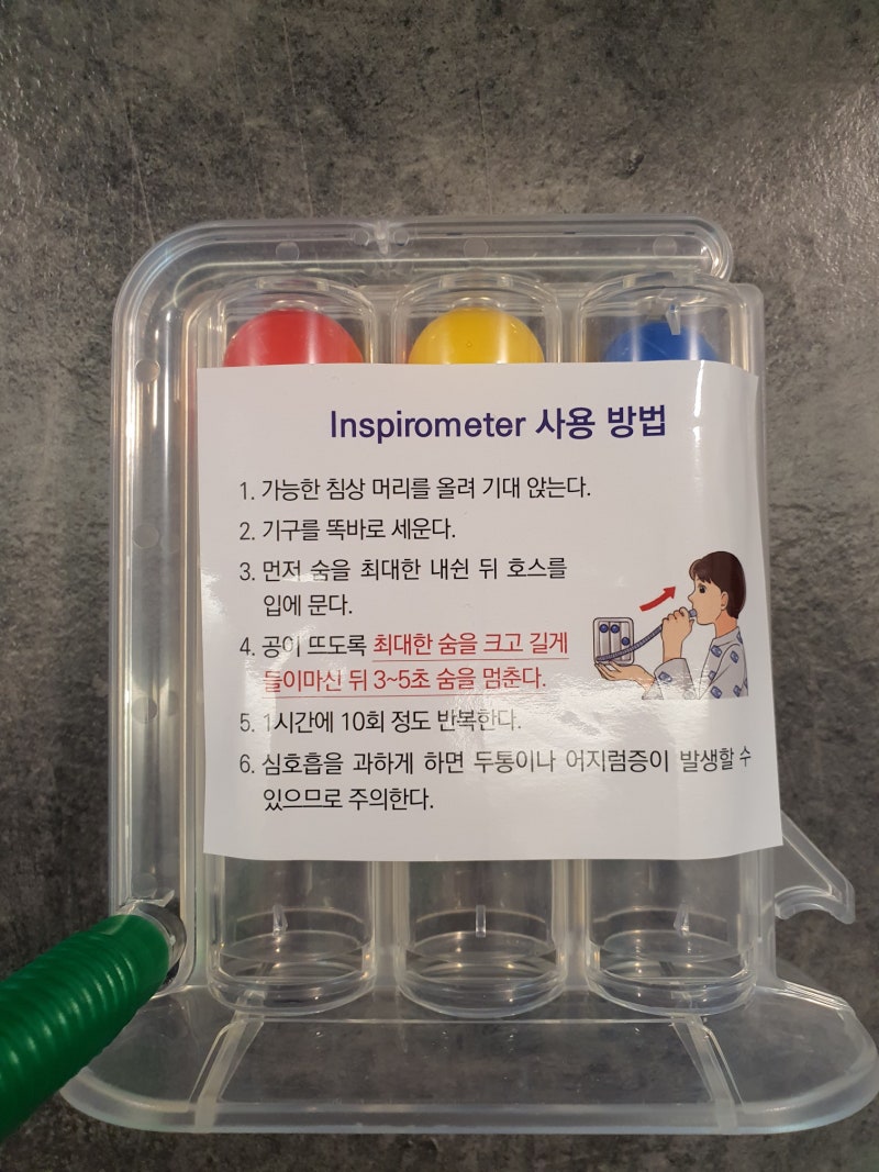 인스피로메터 Inspirometer 사용 방법 : 네이버 블로그