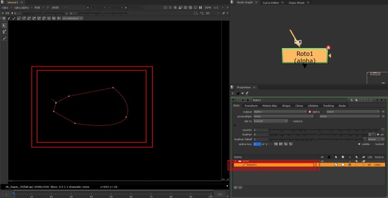 [입문자를 위한 Foundry nuke]6강 ‘Roto Node' Part 1 : 네이버 블로그