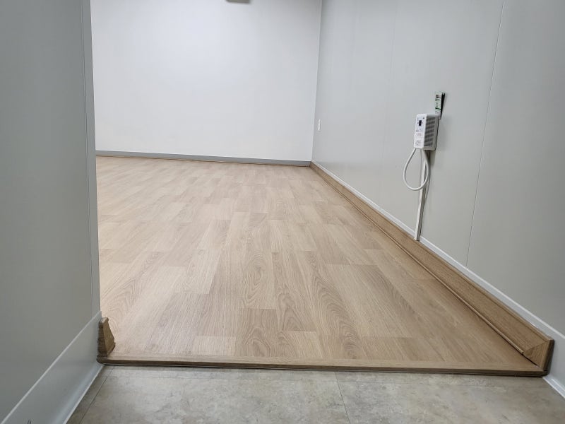 전기온돌판넬 단점과 전기세를 절감한 친환경 바닥난방재 전기온돌강화마루 충북 오송 공장 휴게실 시공편 네이버 블로그