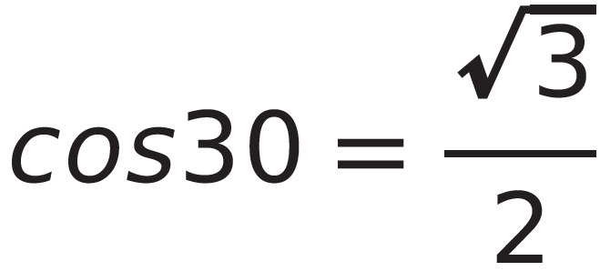cos30° cos45° cos60° cos0° cos90° 값과 계산 과정! : 네이버 블로그