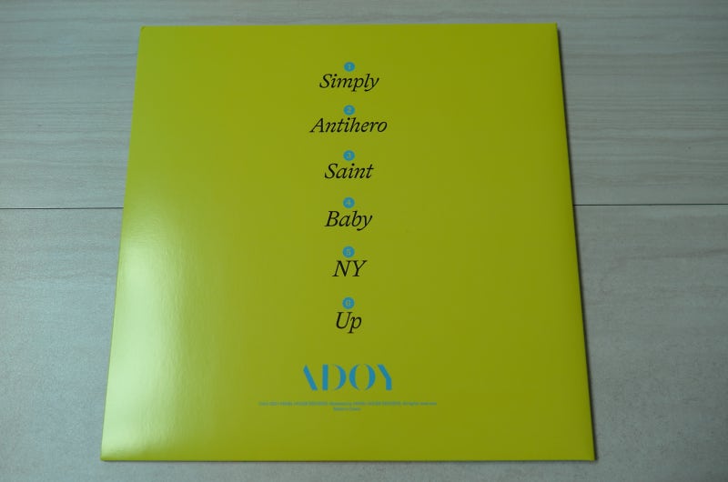 아도이 ADOY LP _ her : 네이버 블로그