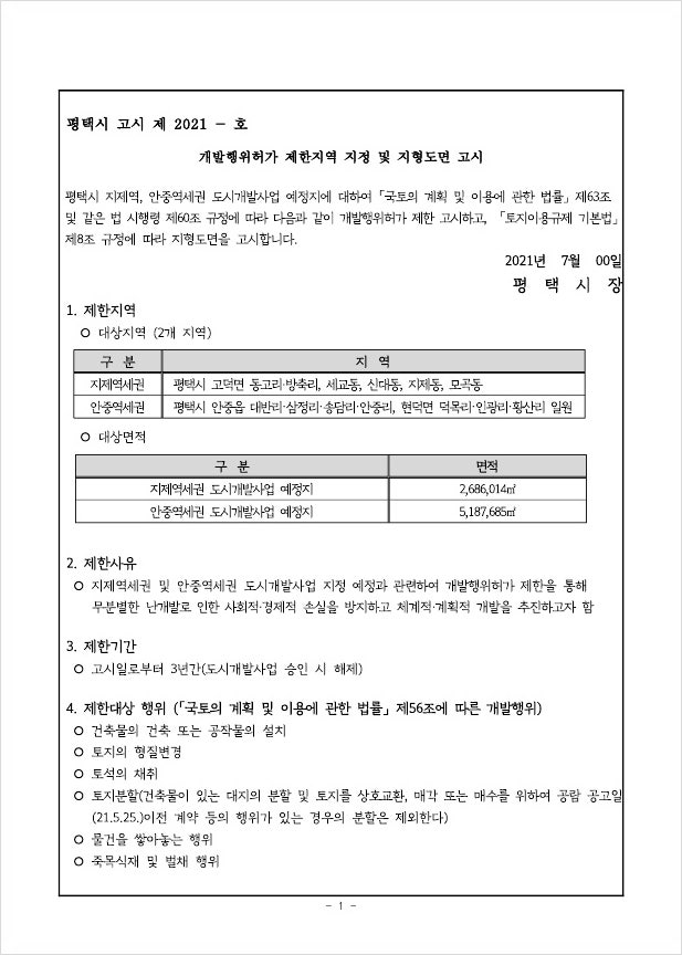 평택지제역세권개발 환지방식으로 본격 시동 네이버 블로그