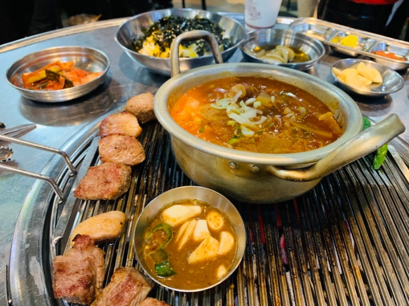 광명 하안사거리 맛집 하안동 꿀주먹구워주는 주먹고기 네이버 블로그